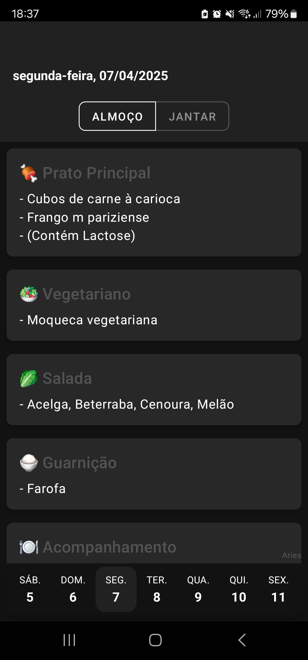 Estudo de Caso: Cardárpio RU | YDHC Portfólio